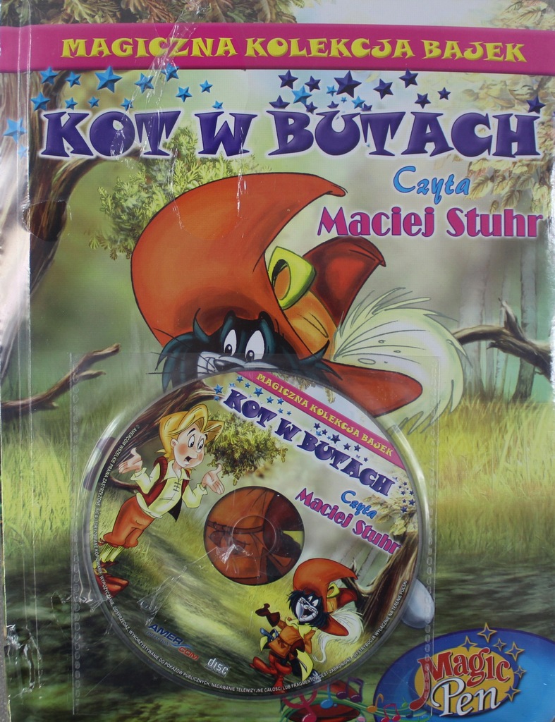 Magiczna kolekcja bajek Kot w butach CD - 11403450094 - oficjalne archiwum Allegro