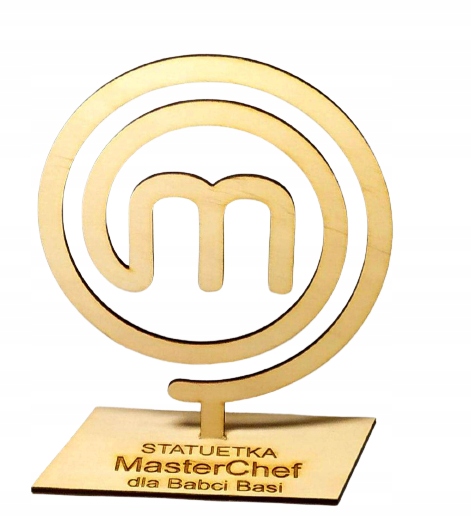 STATUETKA MASTERCHEF URODZINY DZIEŃ KOBIET GRAWER - 10582520347 ...