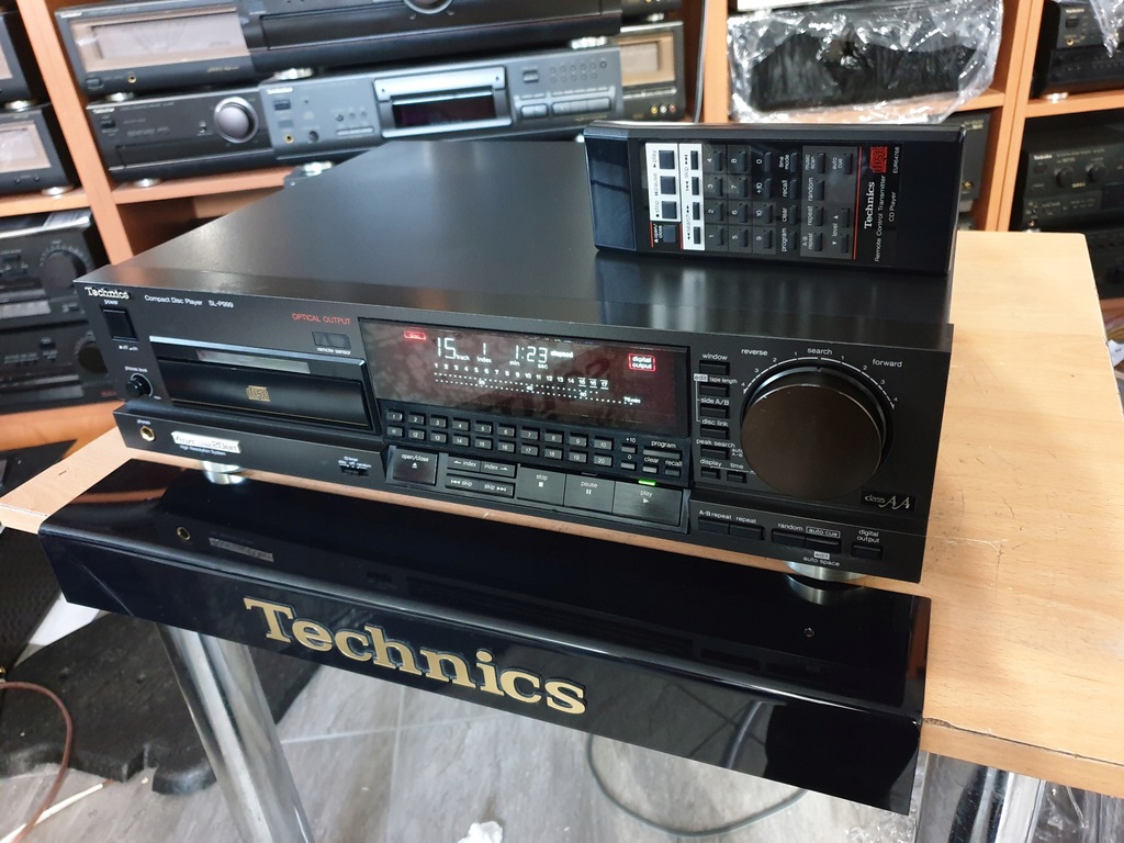 KOMPAKT ODTWARZACZ TECHNICS SL-P999 HI-END+PILOT!! - 8097793160 ...