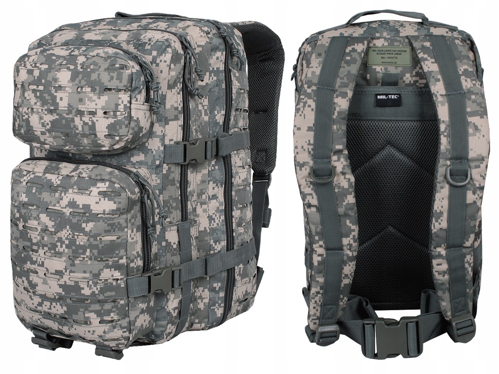 PLECAK MĘSKI WOJSKOWY MIL-TEC ASSAULT 36L - 13023423037 - oficjalne archiwum Allegro