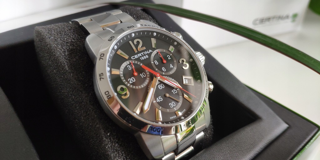 Zegarek CERTINA DS PODIUM CHRONO PRECIDRIVE - 12375426844 - oficjalne ...