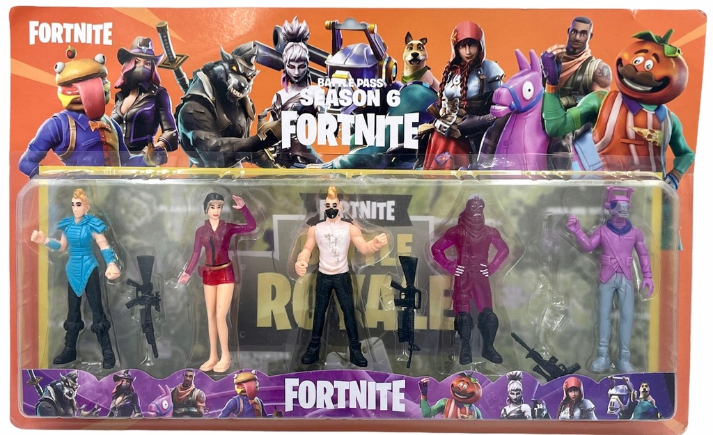 FORTNITE FIGURKI - ZESTAW FIGUREK + AKCESORIA - 11763444432 - oficjalne ...