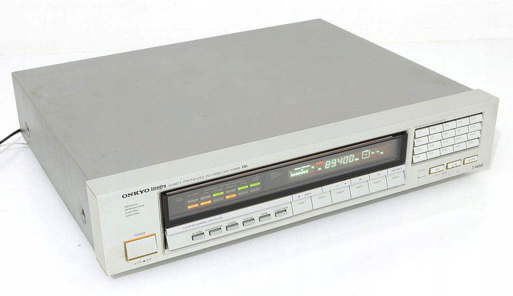 ONKYO INTEGRA T-4650 TOPOWY TUNER RADIOWY ! - 14609526727 - oficjalne archiwum Allegro