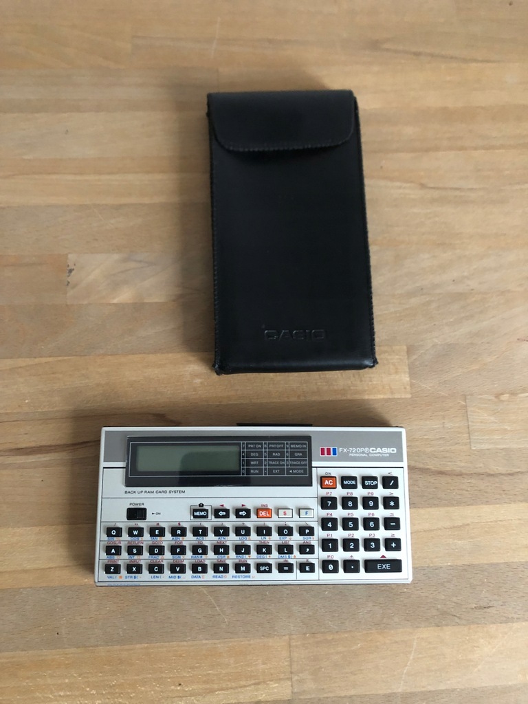 Casio FX-720P programowalny kalkulator retro BASIC - 13068859697 ...