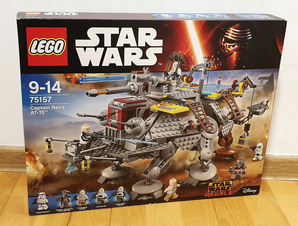 LEGO 75157 Star Wars AT-TE kapitana Rexa - 11616157479 - oficjalne ...