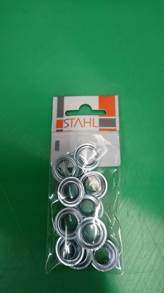 Oczko do plandeki 10 mm STAHL ocynk - 10045680741 - oficjalne archiwum Allegro