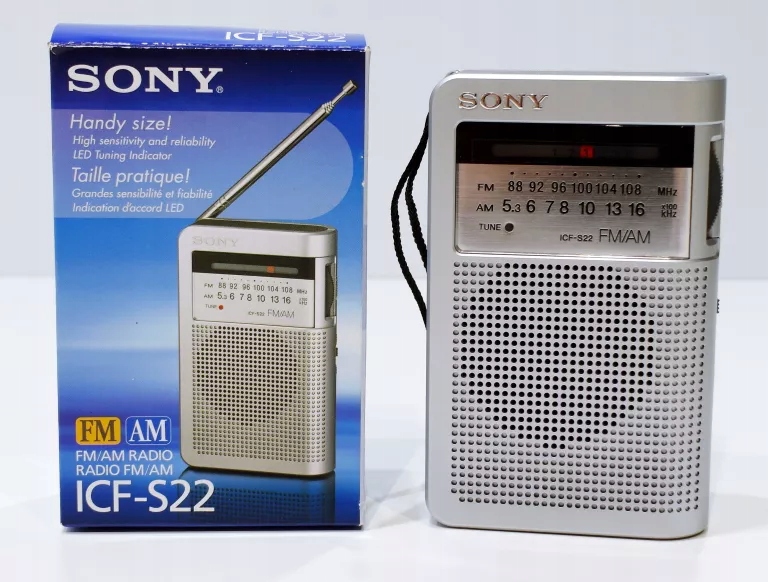 RADIO SONY ICF-S22 - 12293773698 - oficjalne archiwum Allegro
