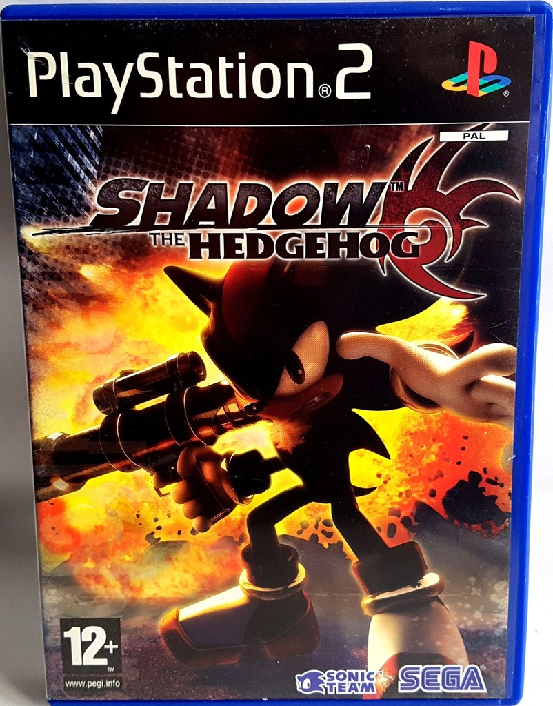 SHADOW THE HEDGEHOG PS2 KOLOROWA PLATFORMÓWKA DLA DZIECI ! GRA JAK NOWA ...