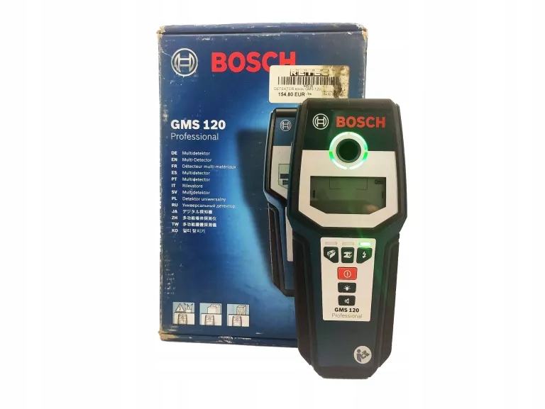 WYKRYWACZ METALI KABLI DREWNA BOSCH GMS 120 - 12351989307 - oficjalne ...