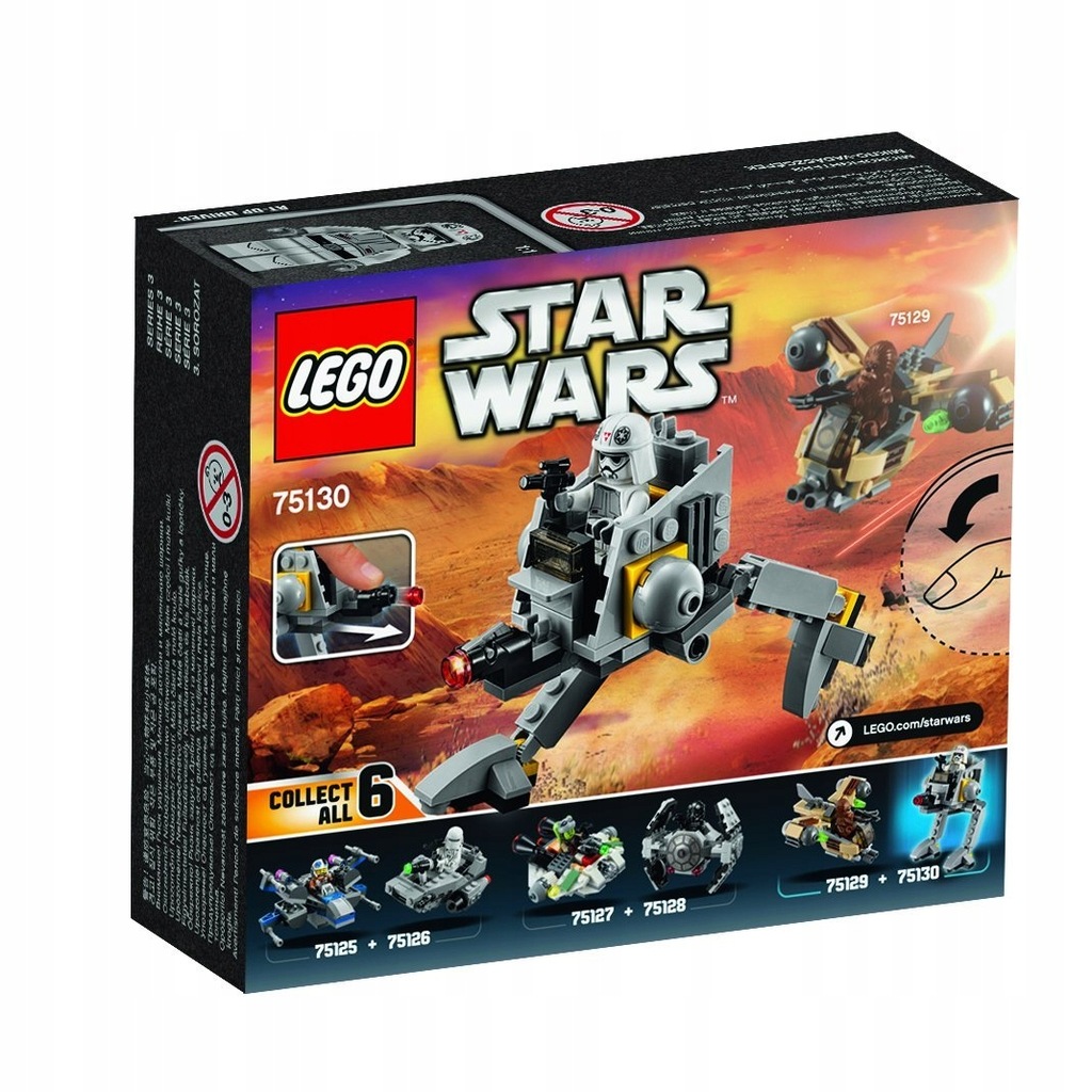 LEGO STAR WARS 75130 ROBOT KROCZĄCY AT-DP 24H - 7147134767 - oficjalne ...