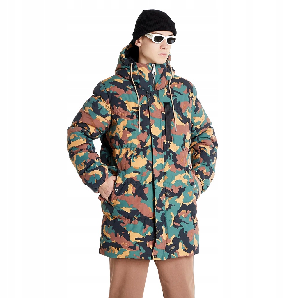 Męska parka chłopięca Nike Jordan moro puchowa XL - 13077176357 ...