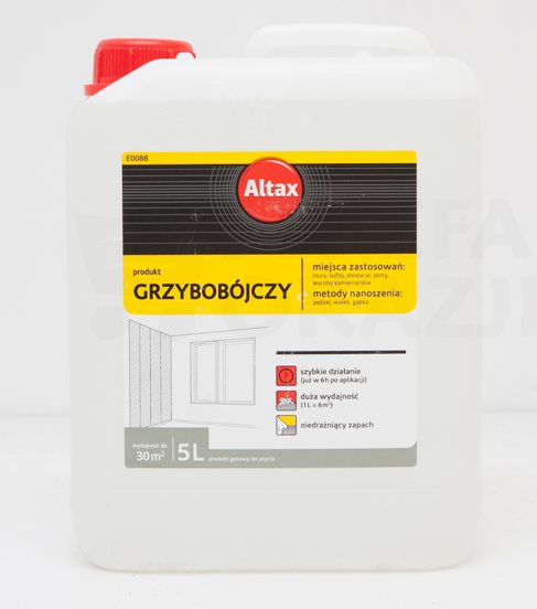 ALTAX Boramon ŚRODEK NA PLEŚŃ GRZYBY WILGOĆ 5 L - 12656688261 ...