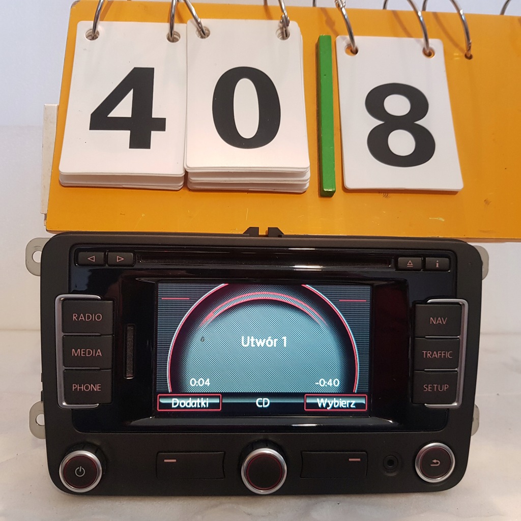 RADIO VW RNS310 GOLF V PASSAT B6 CADDY TOURAN KOD - 11937157793 - oficjalne archiwum Allegro