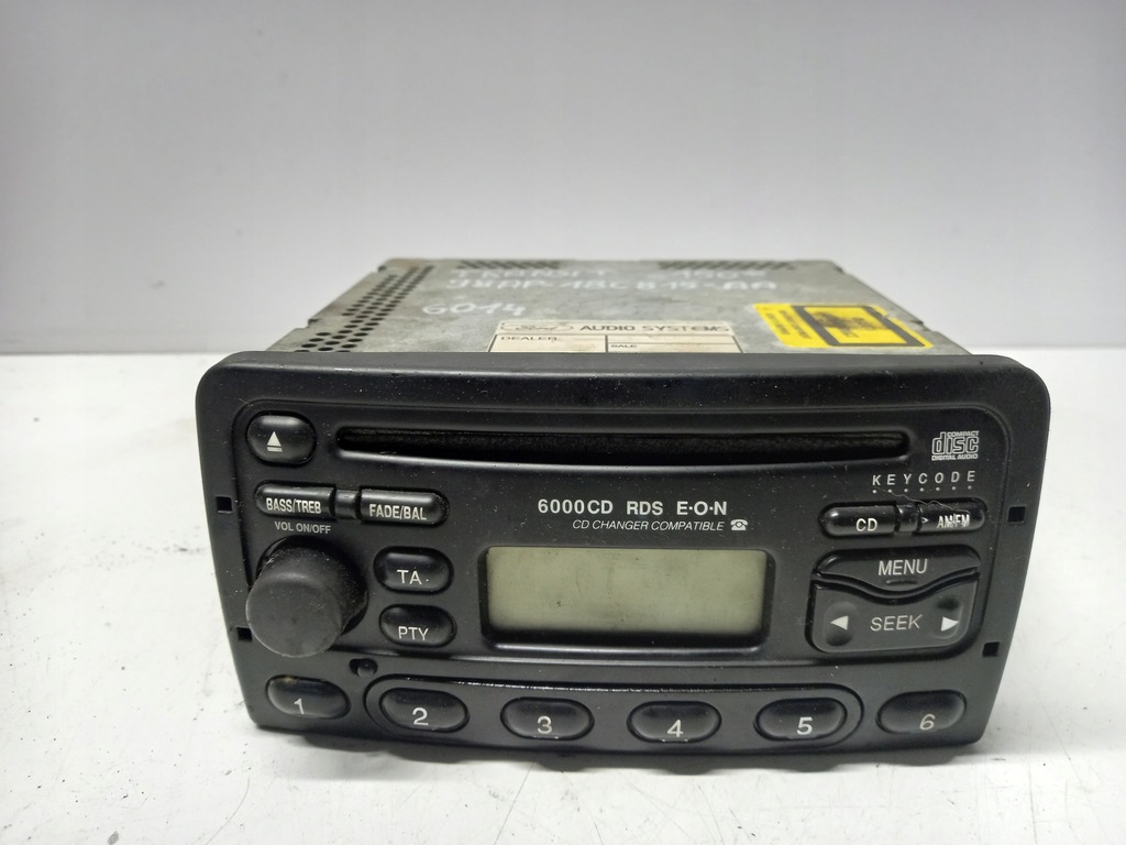 RADIO CD 6000 RDS 98AP-18C815-AA FORD TRANSIT - 13230669580 - oficjalne ...