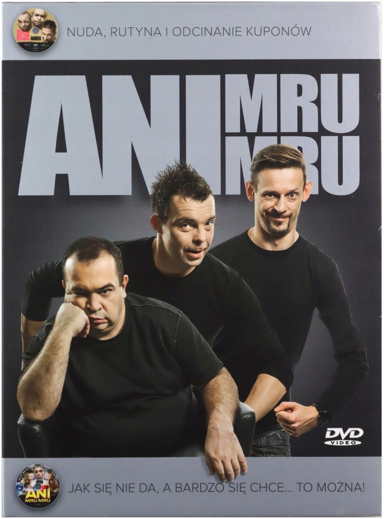 KABARET ANI MRU-MRU JAK SIĘ NIE DA A BARDZO SIĘ CD - 10976736346 - oficjalne archiwum Allegro