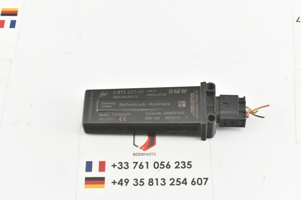 MODUŁ STEROWNIK RDC 6876227 BMW F10 F11 F25 F26 - 13962904331 ...