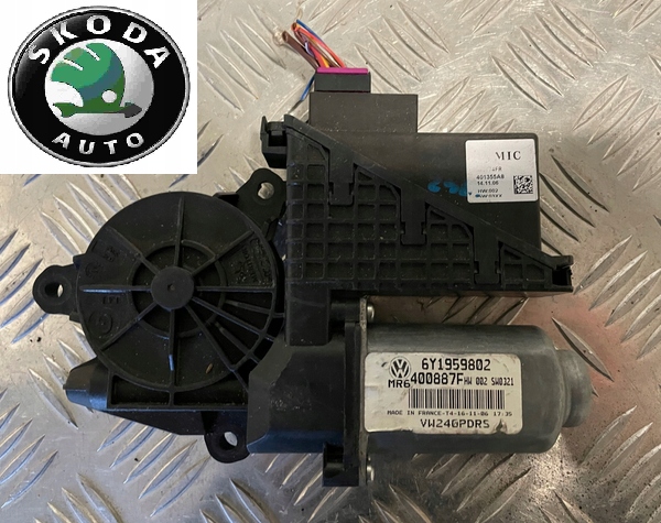 Skoda Fabia Roomster Rapid SILNIK szyby przód Lewy/Prawy 801 802 W-WA ...