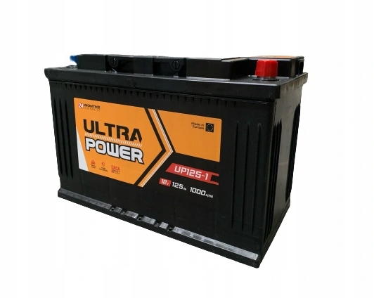 Akumulator Ultra Power 12V 125Ah 1000A Ukraiński - 12242413626 ...