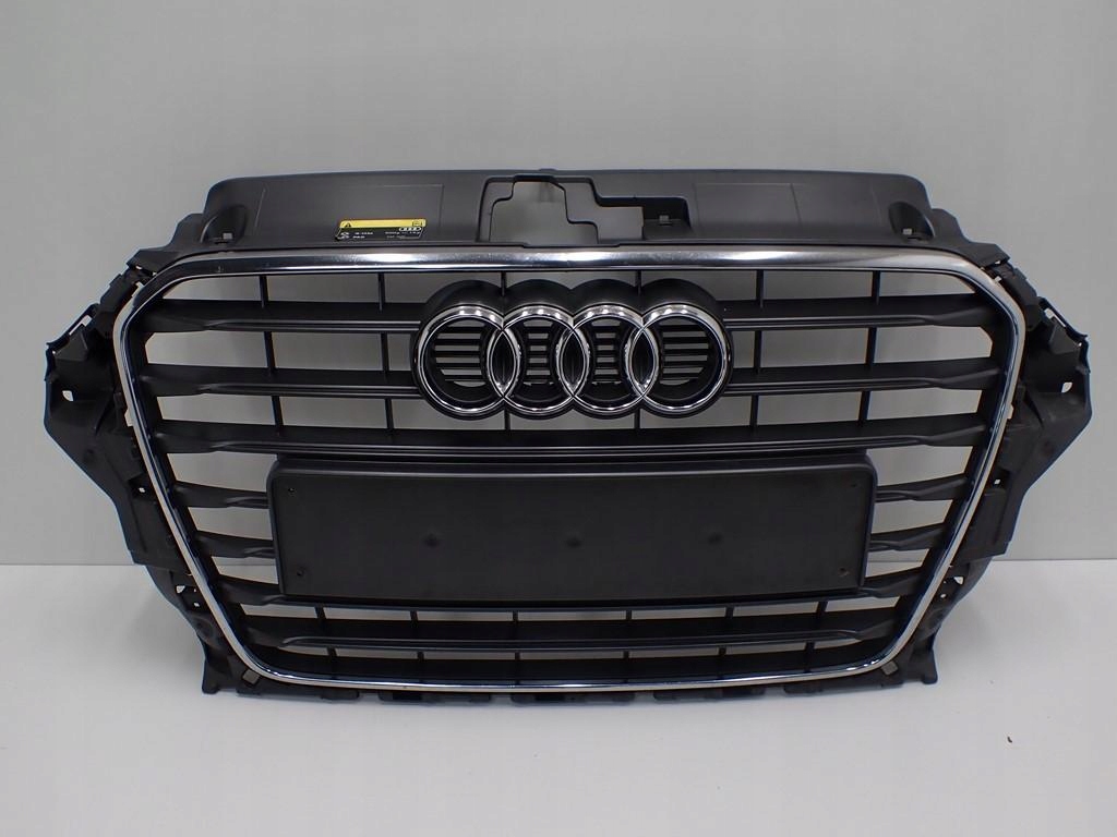 GRILL GRIL ATRAPA ZDERZAKA CHROM AUDI A3 8V 14R - 12629866229 - oficjalne archiwum Allegro