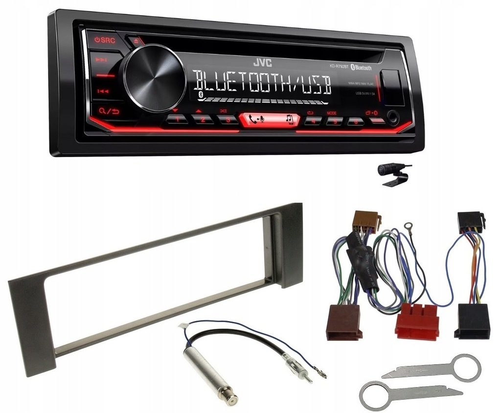 JVC KD-R792BT RADIO CD USB BLUETOOTH AUDI A4 B6 B7 - 9268875460 ...