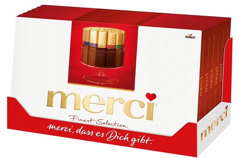 Storck Bombonierka Merci 400G - 11013750694 - oficjalne archiwum Allegro