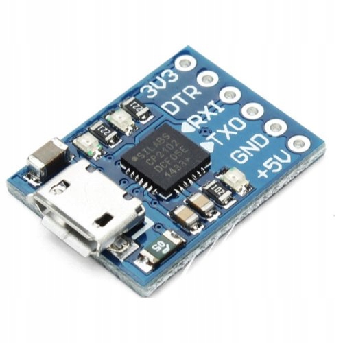 Moduł konwerter CP2102 micro USB RS232 TTL/UART - 7104335591 ... Moduł konwerter CP2102 micro USB RS232 TTL/UART - 7104335591 ...