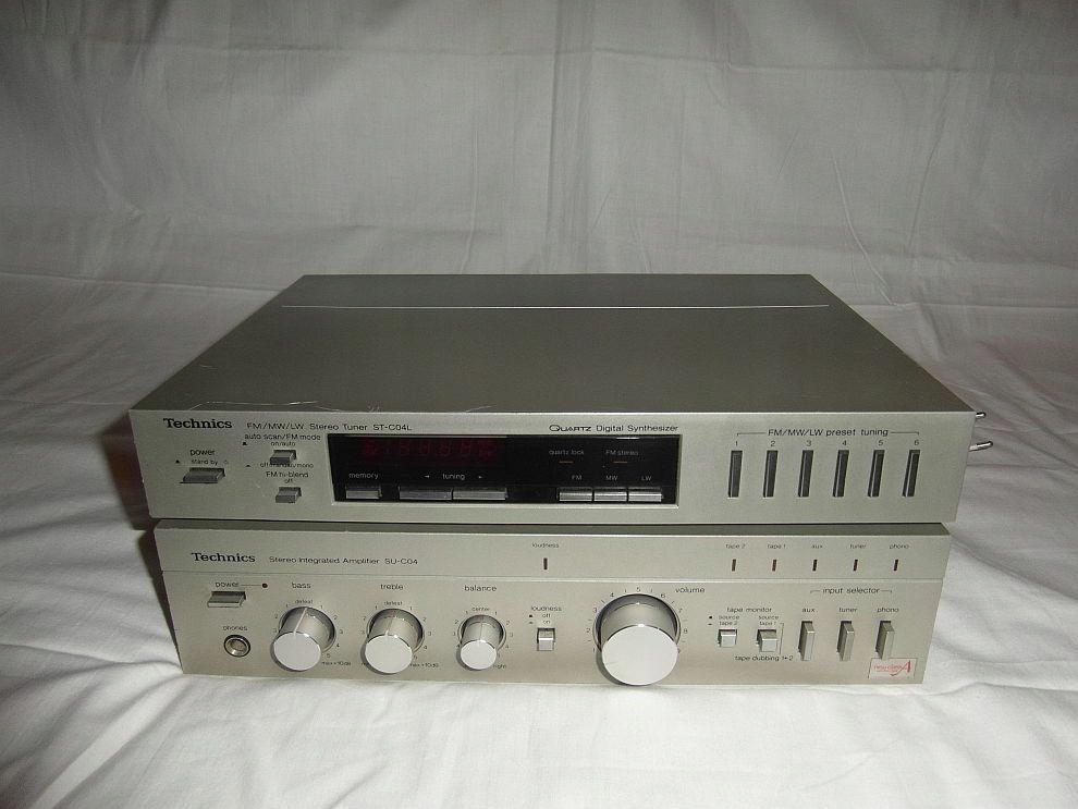 Wzmacniacz TECHNICS SU-C04 tuner TECHNICS ST-C04L - 10218504847 - oficjalne archiwum Allegro