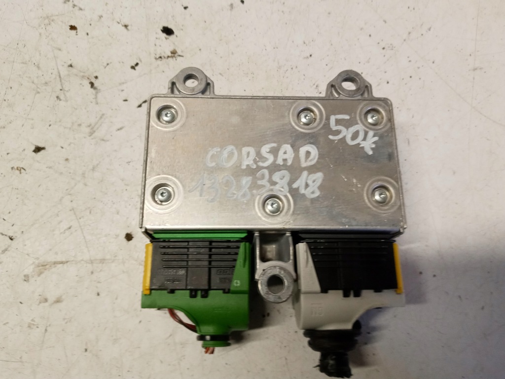 MODUŁ SENSOR AIRBAG OPEL CORSA D 13283818 - 12324037071 - oficjalne ...