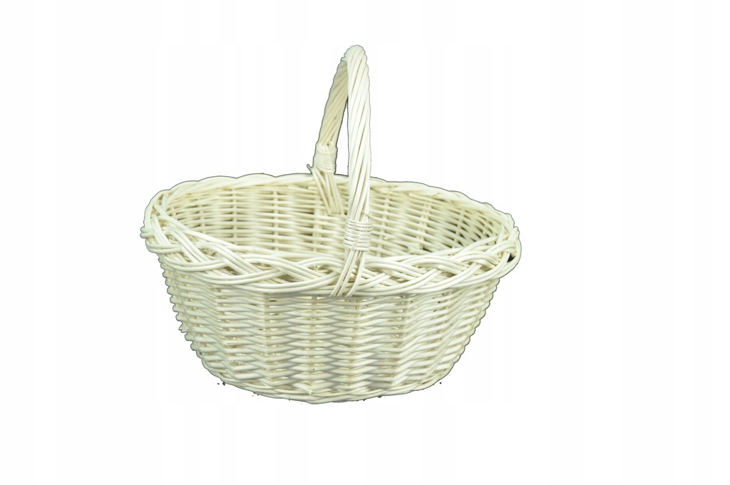 Koszyk wiklinowy naturalny produkt Polski - 15354089193 - oficjalne ...