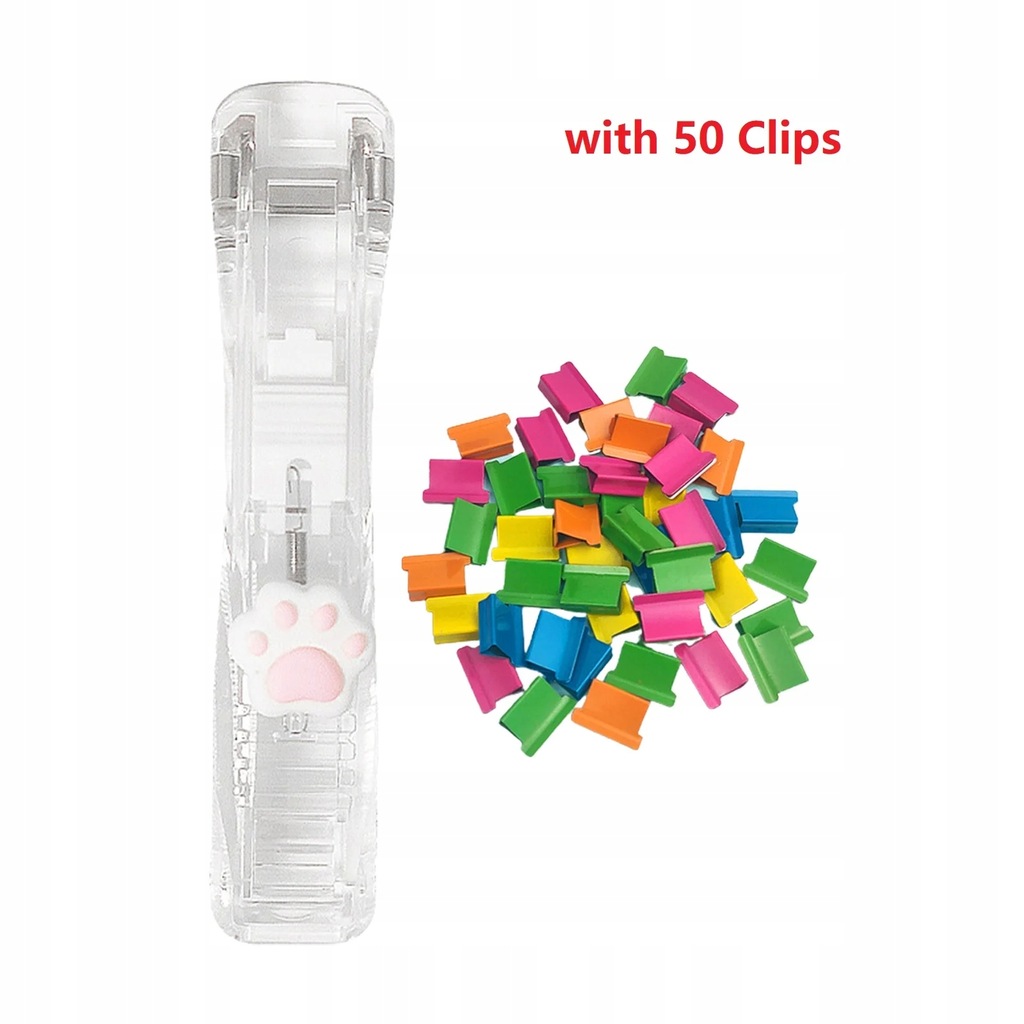 Mini Stapler Classroom Stapler Binder Push Clamp Tape Dispenser Paper ...