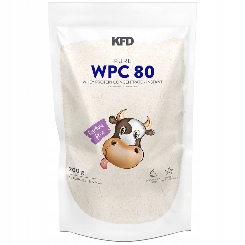 KFD PURE WPC 80 - BIAŁKO 100% WHEY - BEZ LAKTOZY - 7539411973 - oficjalne archiwum Allegro
