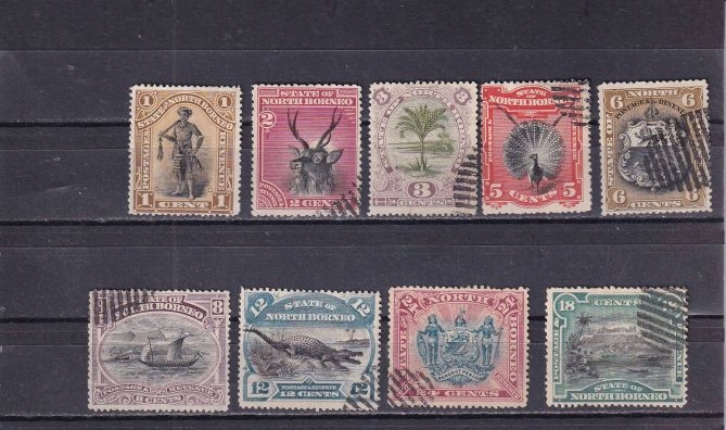 Kolonie angielskie . 1894 . Borneo . Kasow - 14873427366 - oficjalne ...