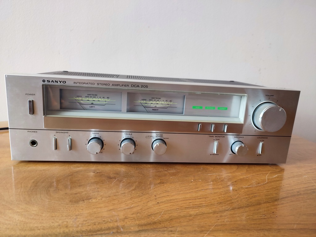 SANYO DCA 205 wzmacniacz - 14227462940 - oficjalne archiwum Allegro