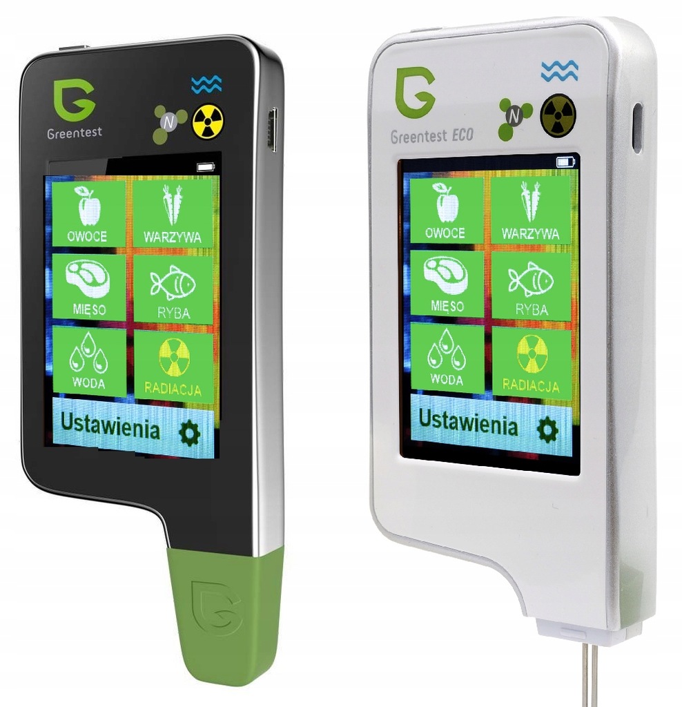 GREENTEST ECO 6 TESTER ŻYWNOŚCI WODY PROMIENIOWANI - 7827832878 ...