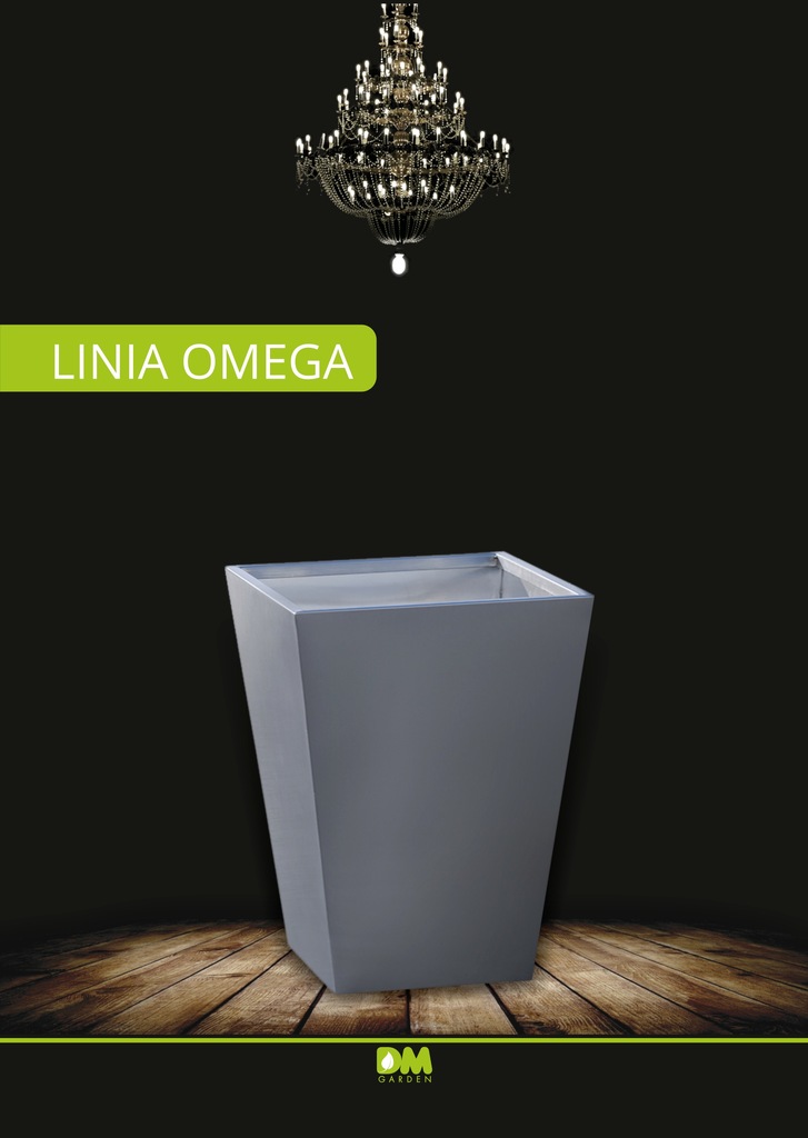 Donice stalowe OMEGA zewnętrzne M 26x15x38h - 9316020141 - oficjalne ...