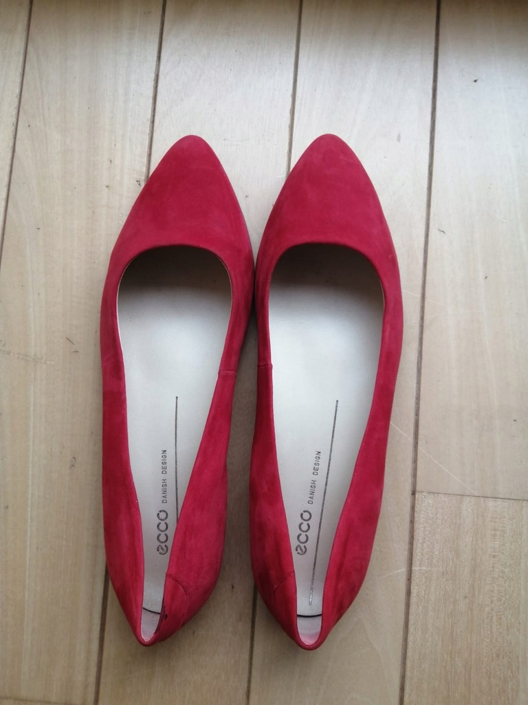 Ecco baleriny/ czółenka rozmiar 40 wkładka 25,5 cm - 12167176474 - oficjalne archiwum Allegro