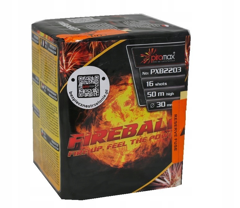 FAJERWERKI WYRZUTNIA FIREBALL 16 STRZAŁÓW 30MM - 9935695744 - oficjalne ...