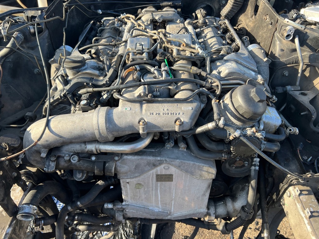 KOMPLETNY SILNIK OM628 4.0CDI MERCEDES W211 W220 - 13011158630 ...