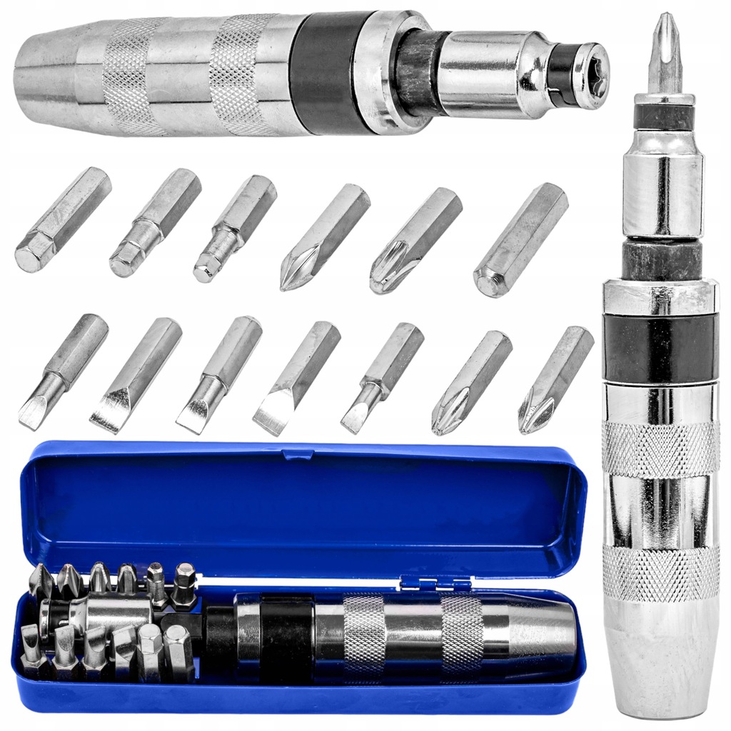 ZESTAW WKRĘTAK UDAROWY DO ODKRĘCANIA PODBIJANIA WYKRĘTAK ŚRUB BITY 1/2 ...