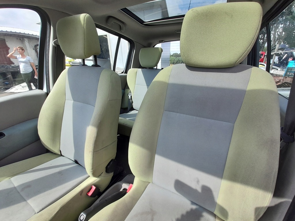 RENAULT MODUS KOMPLET FOTELI FOTELE KANAPA FOTEL - 12567051858 - oficjalne archiwum Allegro