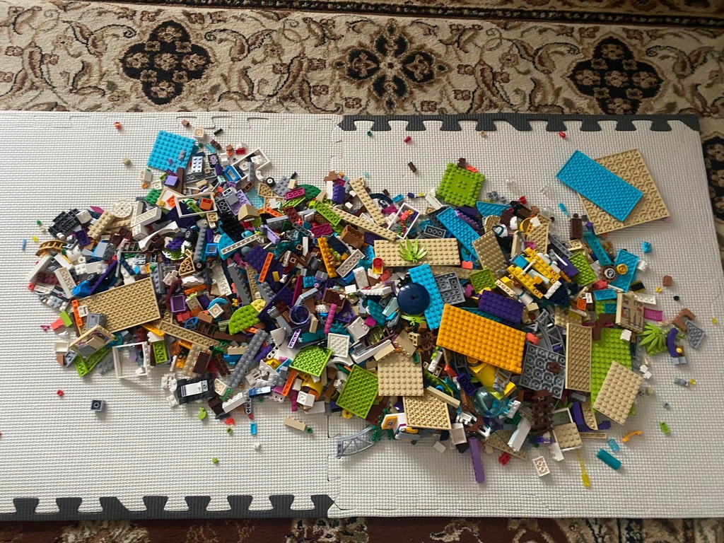 LEGO MIX 3KG LEGO FRIENDS FIGURKI - 15351756755 - oficjalne archiwum Allegro