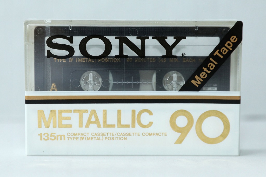 SONY METALLIC 90 *NOWA, UNIKAT, KLASYK, JAPAN 1978 - 12808985839 - oficjalne archiwum Allegro