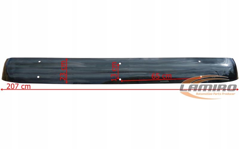 MERCEDES ATEGO AXOR OSŁONA PRZECIWSŁONECZNA BLENDA - 12458811918 ...