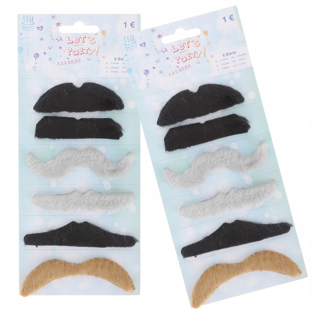 Fake Facial Hair Carnival Props Fake Beard 30 Pcs - 13230822662 ...