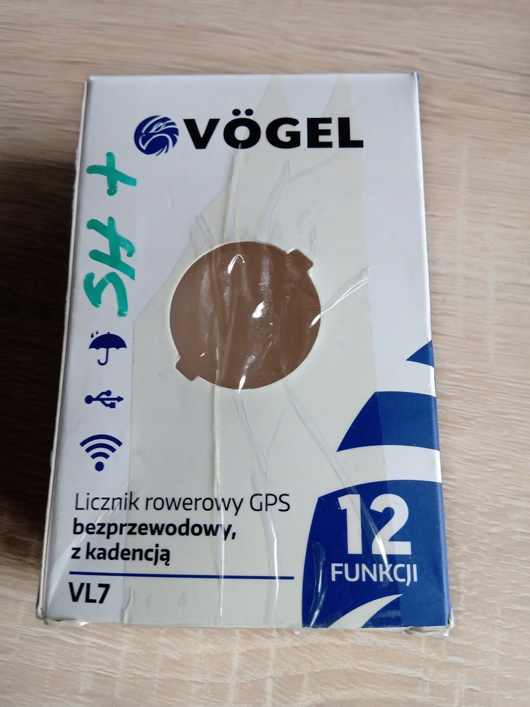 LICZNIK ROWEROWY GPS VOGEL VL7 KADENCJA 12 Funkcji - 13280298459 - oficjalne archiwum Allegro