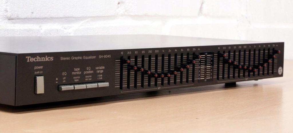 EQUALIZER TECHNICS SH-8045 JAPAN FAJNY KOREKTOR ! - 8047760000 ...