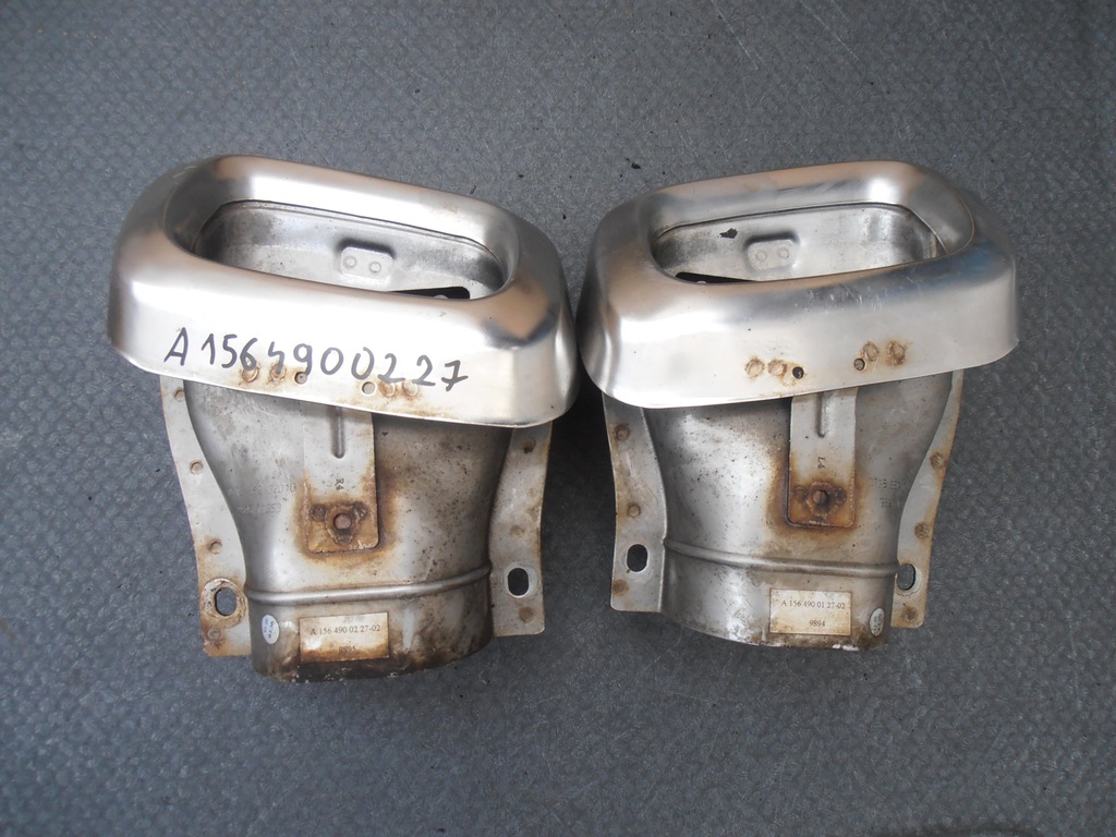 KOŃCÓWKA WYDECHU WYDECH MERCEDES GLA A1564900227 - 7159492674 ...