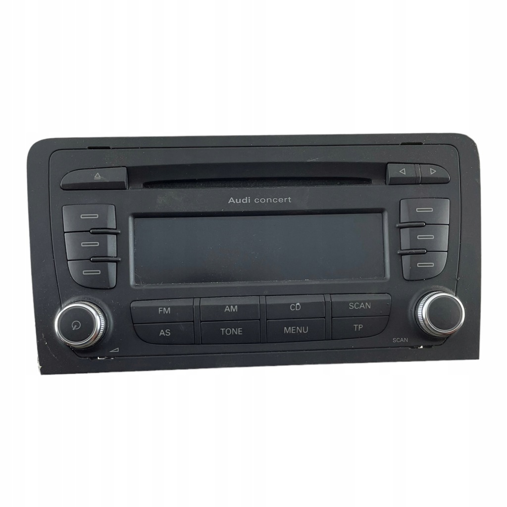Audi A3 8P Radio CD Concert 8P0035186P - 13795726458 - oficjalne archiwum Allegro