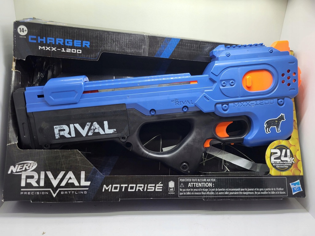 NERF Rival Charger MXX-1200 Automat kulki - 14828315349 - oficjalne ...