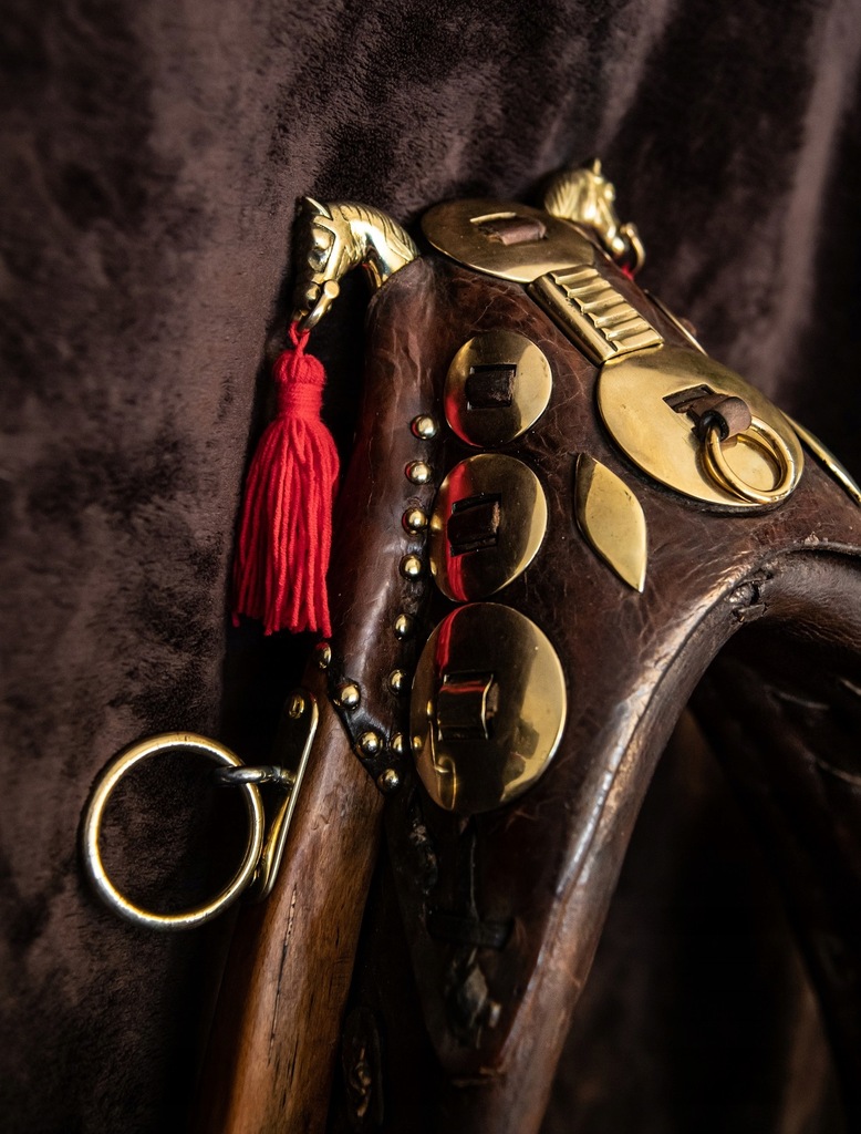 Piękne chomąto (nie homonto) po renowacji dla WOŚP - 11591166127 ...